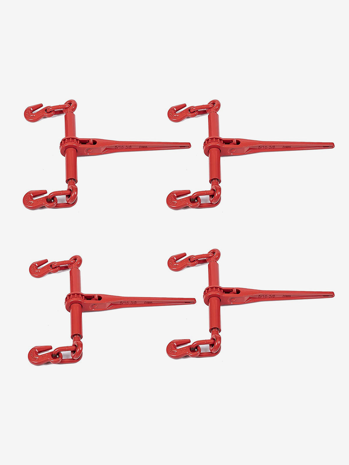 Ratchet Load Binder - 4 Packs (3/8-1/2")